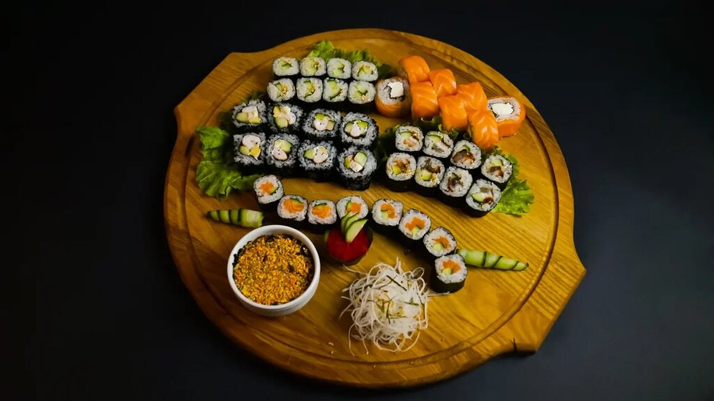 Suşi restoranı A la Pizza, Moskova, foto