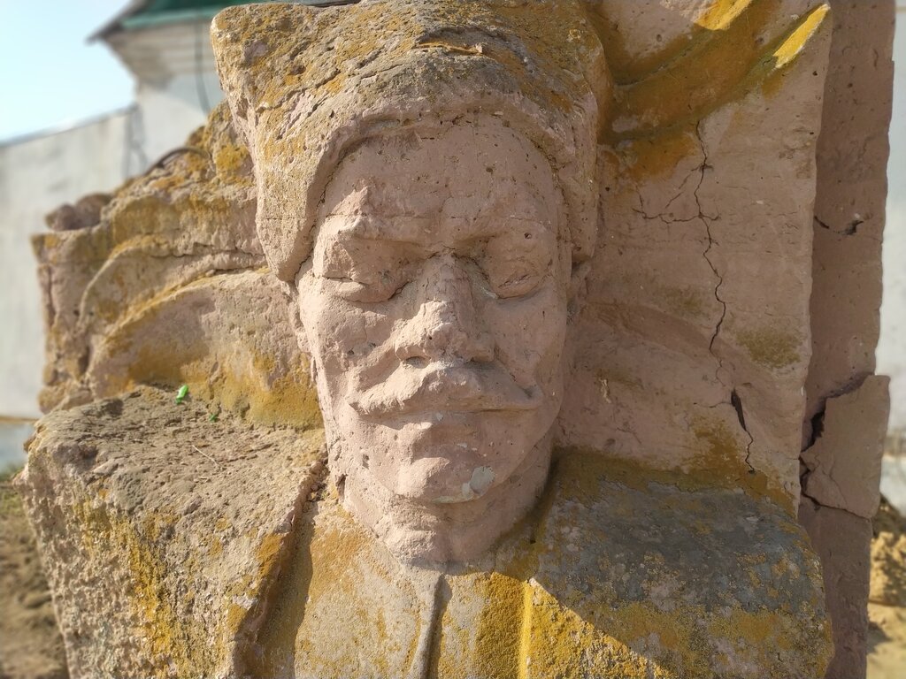 Anıt, heykel Бюст В.И. Чапаева, Saratovskaya oblastı, foto