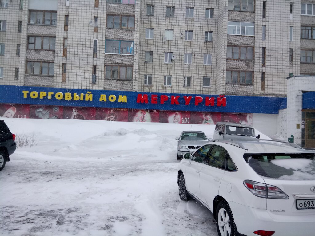 Alışveriş merkezleri Торговый центр Меркурий, Vorkuta, foto