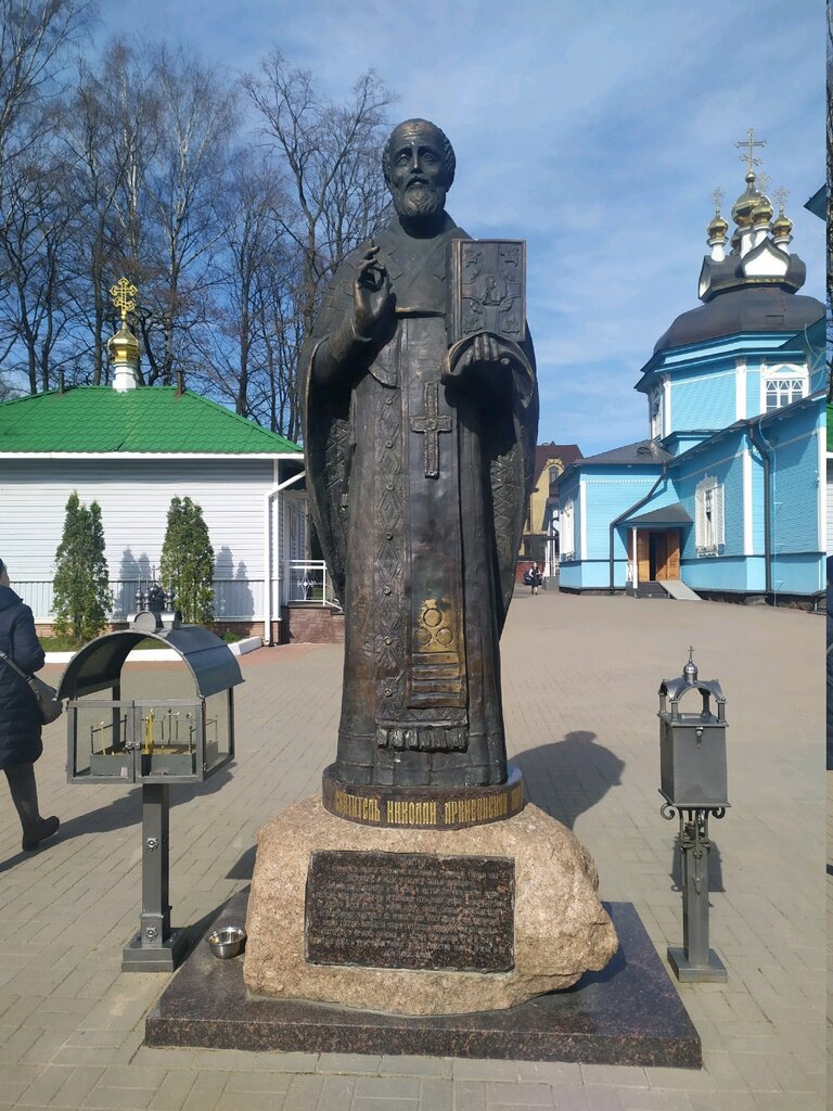 Anıt, heykel Николай Угодник, Saint‑Petersburg, foto