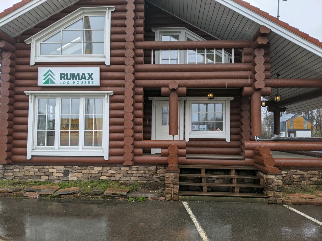 Yazlık ev inşaatı Rumax Log Houses, Saint‑Petersburg, foto
