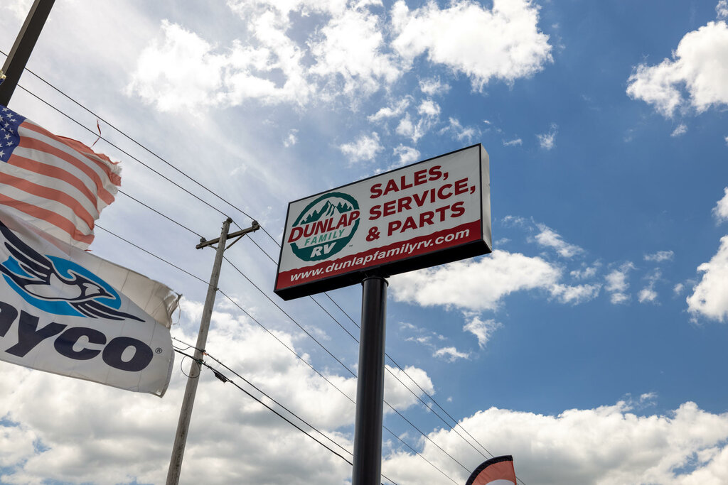 Karavan Dunlap Family Rv Chattanooga, Georgia Eyaleti, foto