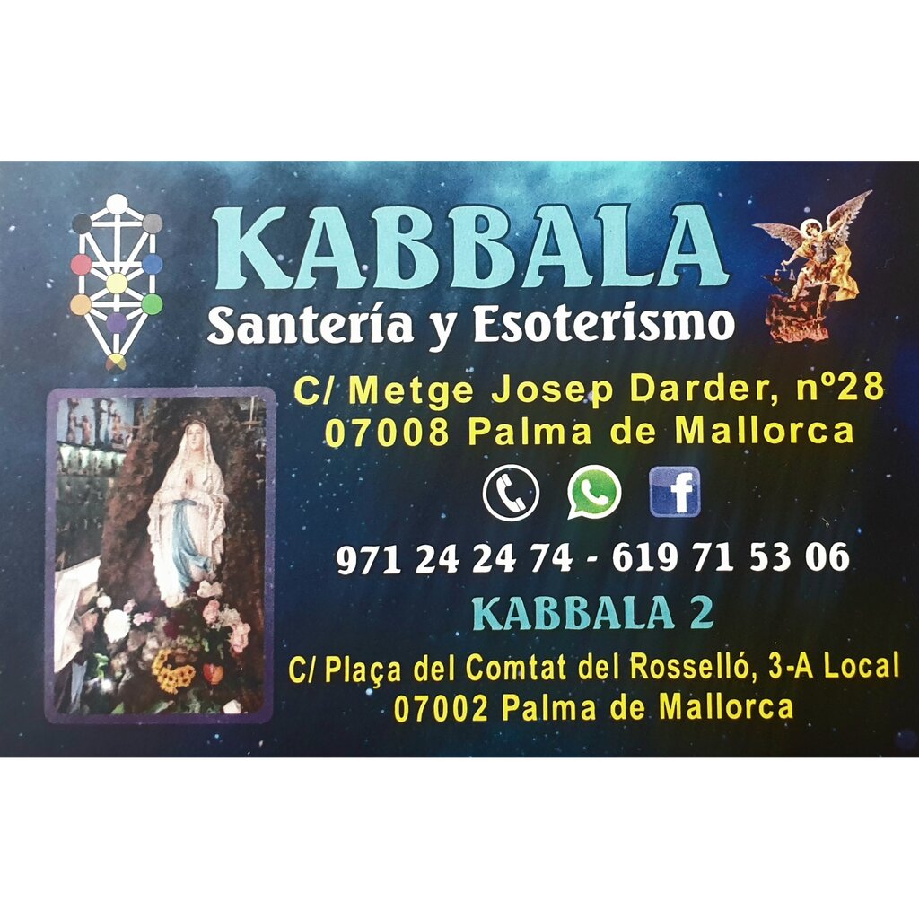 Falcılar ve medyumlar Kabbala, Palma, foto