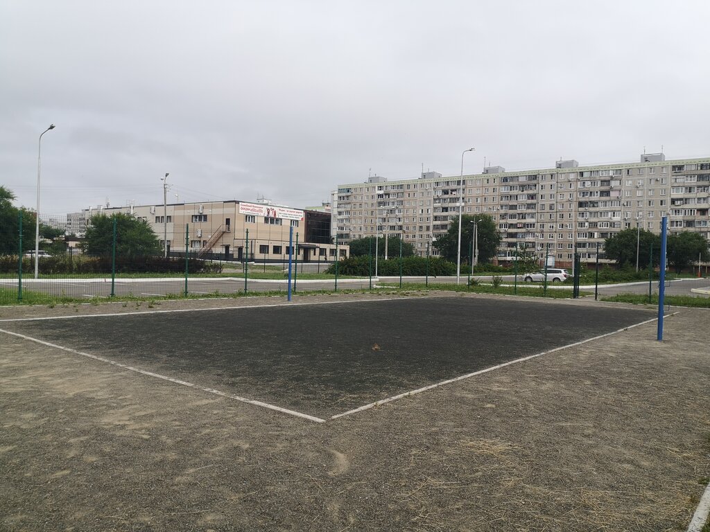 Spor alanı Волейбольная площадка, Komsomolsk‑at‑Amur, foto