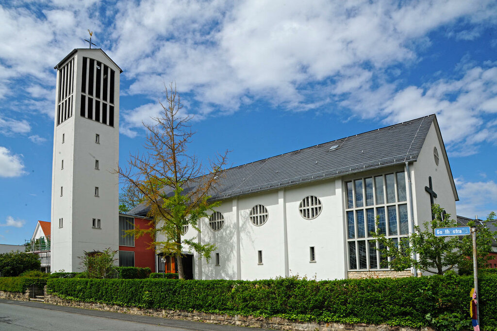 Dini dernekler Evangelische Kirche Traisa - Evangelische Kirchengemeinde Traisa, Hesse, foto