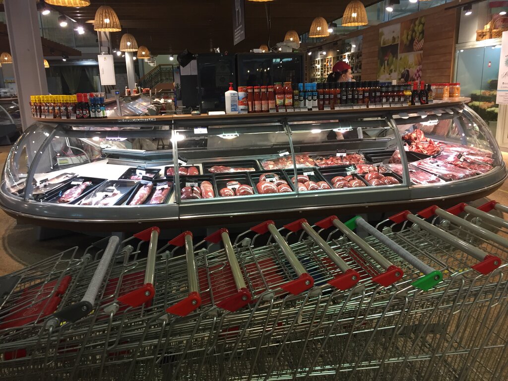 Kasap, şarküteri Мясницкий ряд, Jukovski, foto