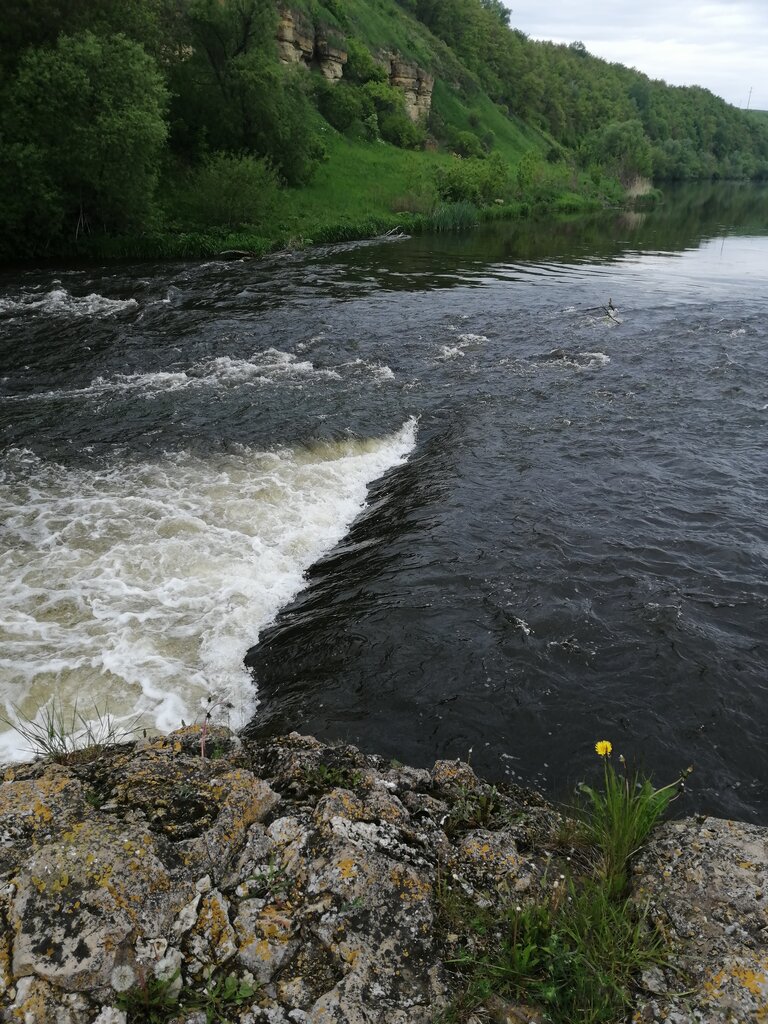 Şelale Ишутинский перекат, Tulskaya oblastı, foto