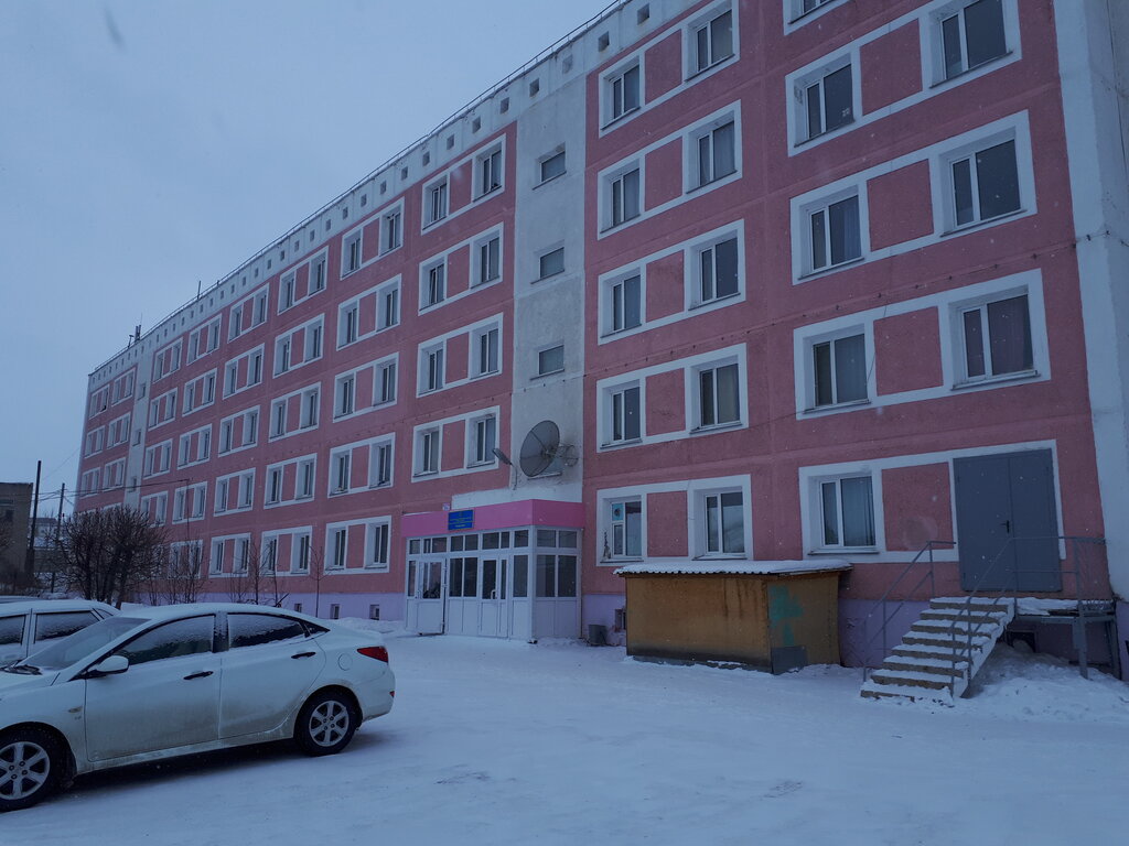 Yurtlar The dormitory of the Kazakh Pedagogical College, Kökşetav, foto