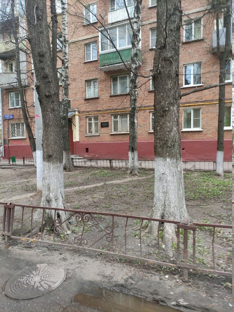 Anıt levhası, anıt taş Братья Фоминых, Reutov, foto