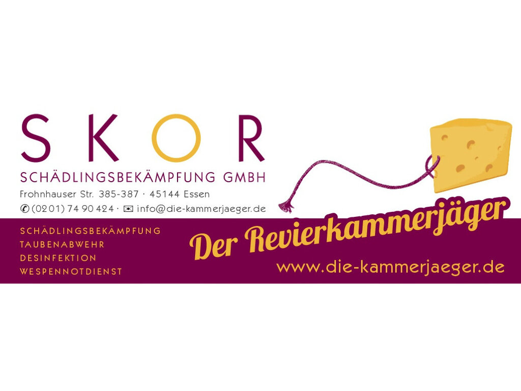 Haşere ilaçlama firmaları Skor Schädlingsbekämpfung GmbH, Essen, foto