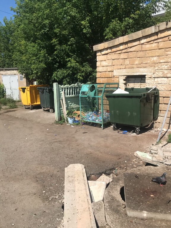 Çöp alanları Trash and garbage disposal area, Almetyevsk (Elmet), foto