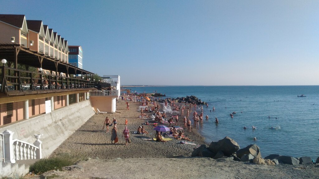 Plaj Рассвет, Kırım Cumhuriyeti, foto