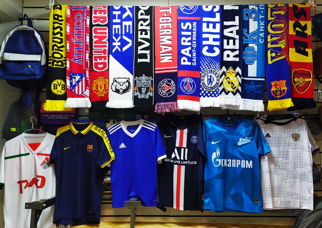 Spor mağazaları Футбольная атрибутика, Voronej, foto