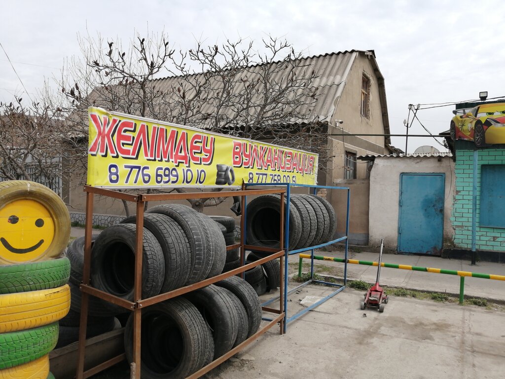 Oto lastik tamiri Glue Vulcanization, Taraz, foto