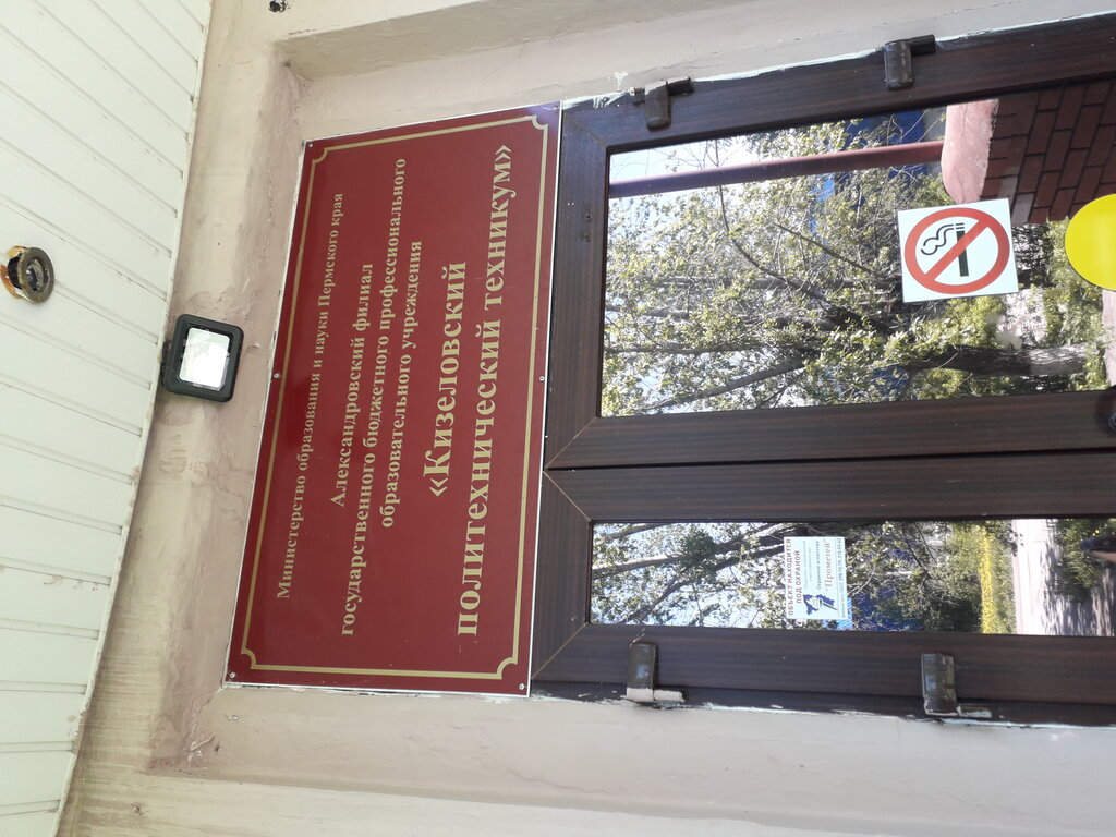 Meslek yüksekokulu Кизеловский политехнический техникум, филиал, Aleksandrovsk, foto