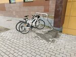 Bicycle parking (Marshala Poluboyarova Street No:4к1, Moscow), bisiklet park yerleri  Moskova'dan