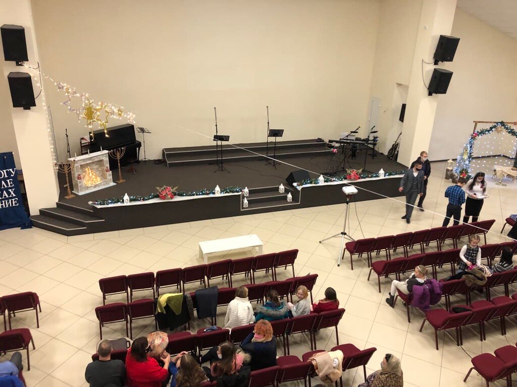 Protestan kilisesi Церковь ХВЕ Благодать, Navapolatsk, foto