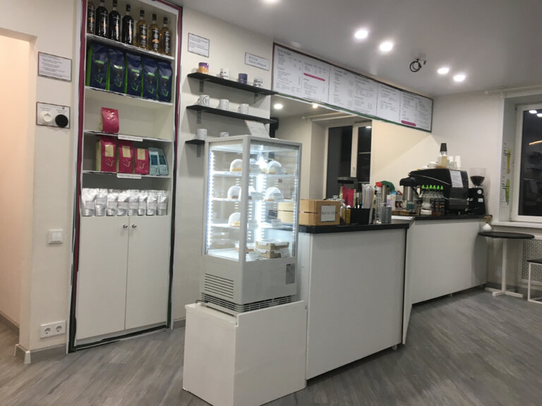 Kahve dükkanları Микрокофейня Cup, Novosibirskaya oblastı, foto