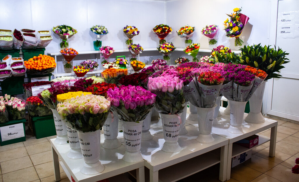 Çiçekçiler Pervy tsvetochny optovy, Moskova, foto