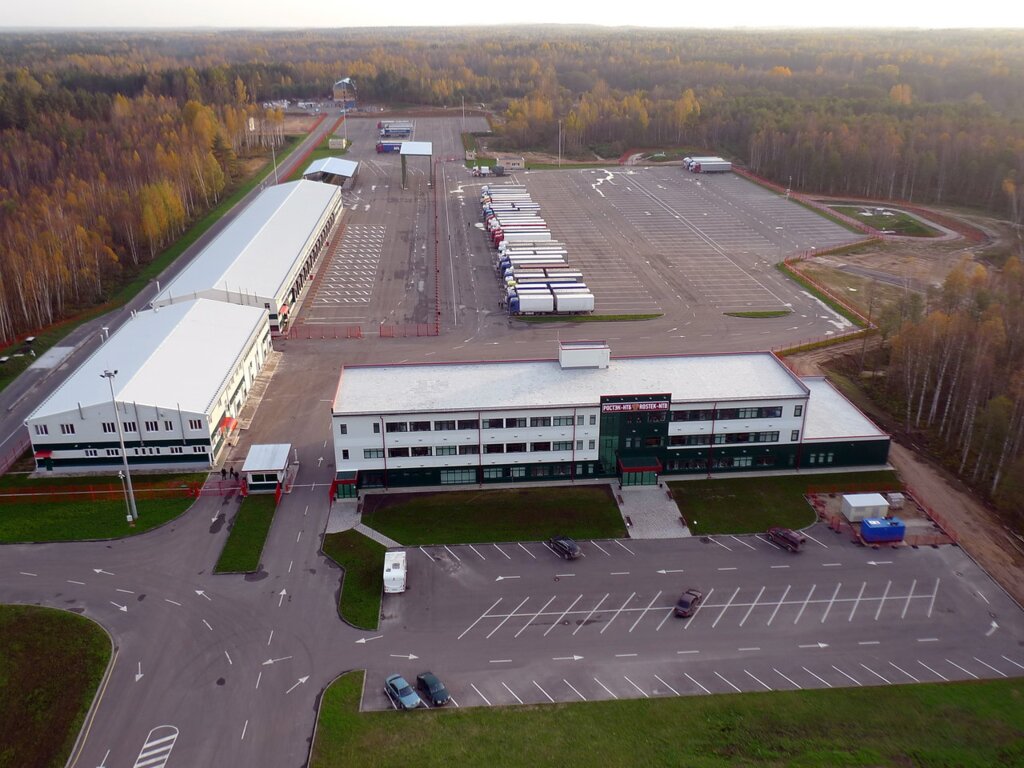Benzin istasyonu Векойл, Pskovskaya oblastı, foto