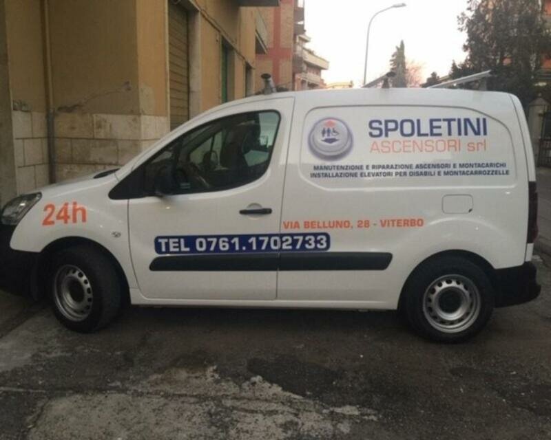 i̇nşaat makinaları ve ekipmanları Spoletini Ascensori, Viterbo, foto