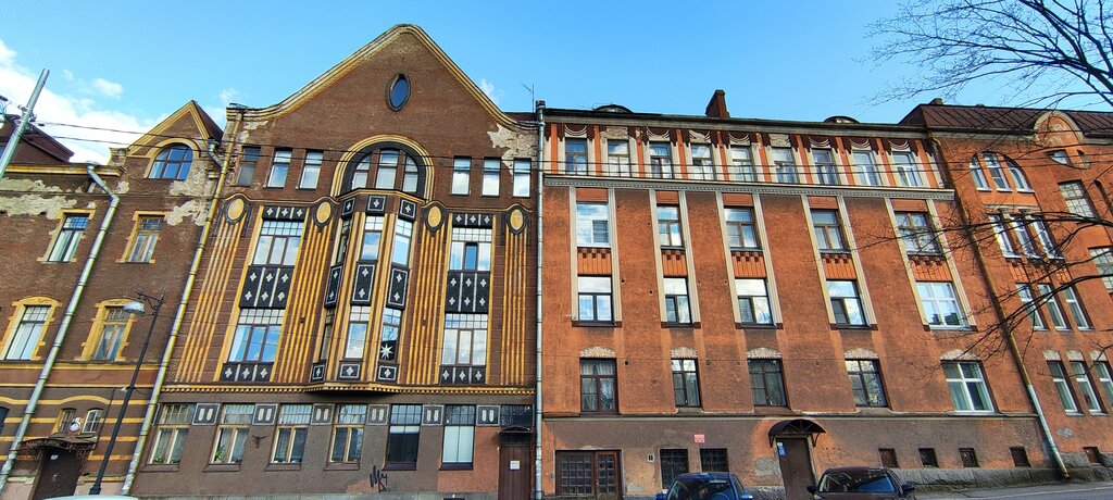 Turistik yerler Доходный дом АО Понтус, Vyborg, foto