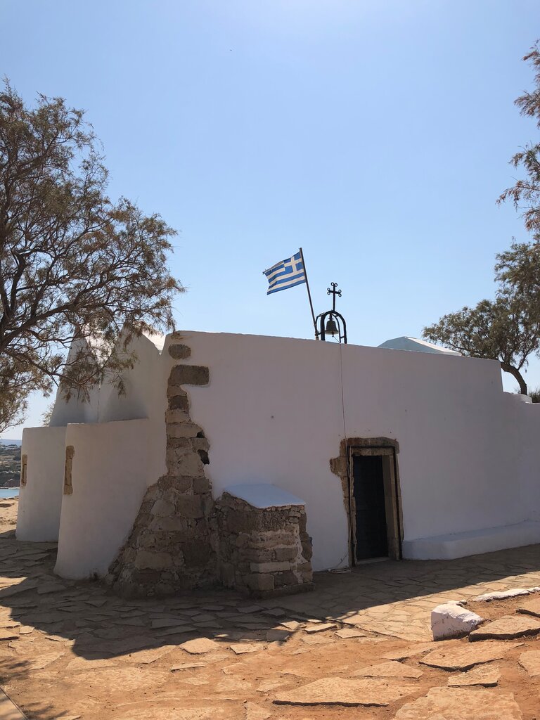 Ortodoks kiliseleri Chapel of Saint Georgios Sarantaris, Girit, foto