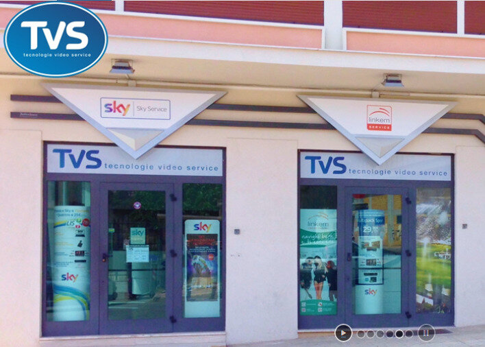 Telekomünikasyon ekipmanları T. V. S. Tecnologie Video Servizi - Sky Service - Linkem, Agrigento, foto