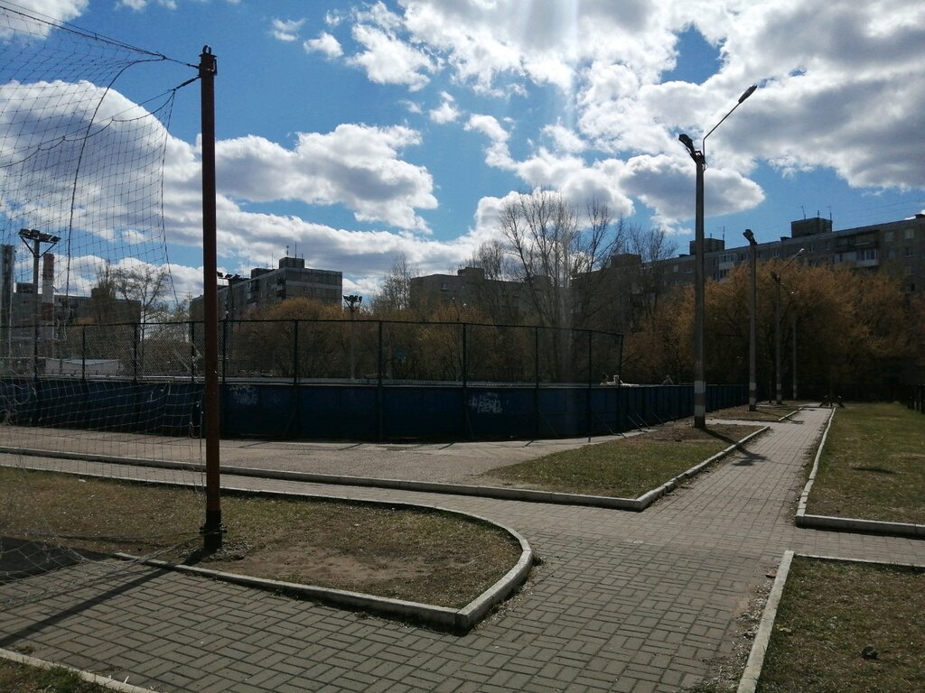 Buz pateni pistleri Ice rink, Nijni Novgorod, foto