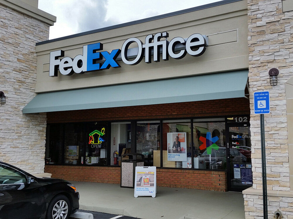 Fotokopi dükkanları FedEx Office Print & Ship Center, Georgia Eyaleti, foto