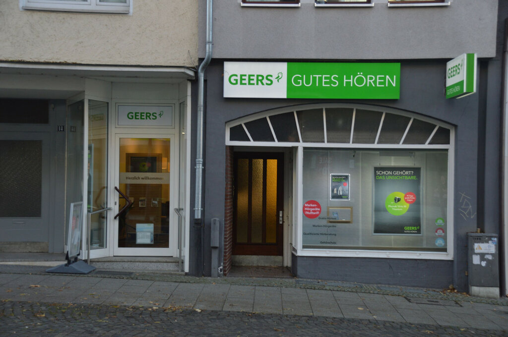 i̇şitme cihazları Geers Hörgeräte, Hildesheim, foto