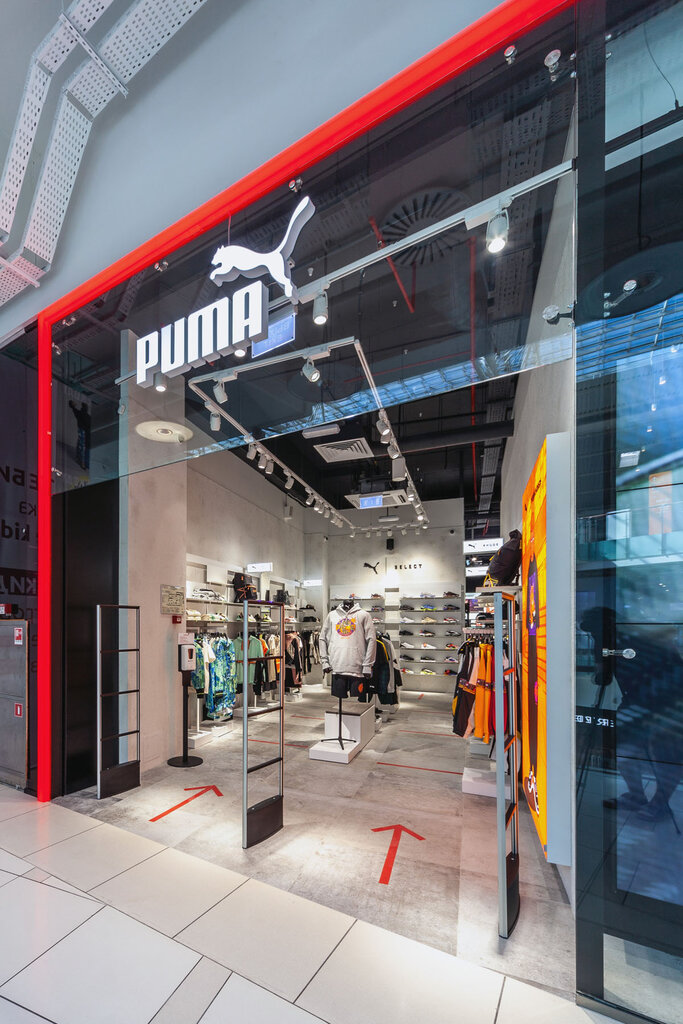 Spor giyim ve ayakkabı PUMA, Moskova, foto