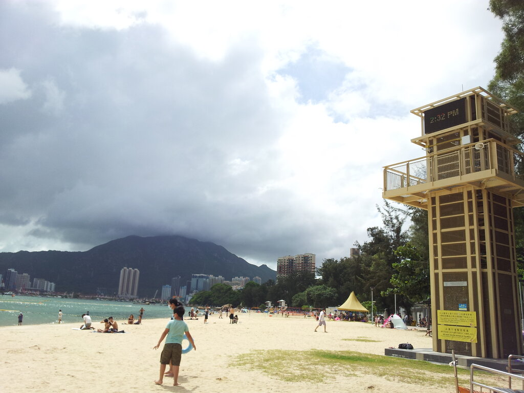 Plaj Cafeteria New Beach, Hong Kong, foto