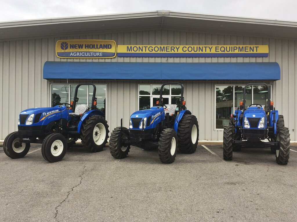 Tarım makineleri, ekipmanlar Montgomery County Equipment, Tennessee Eyaleti, foto