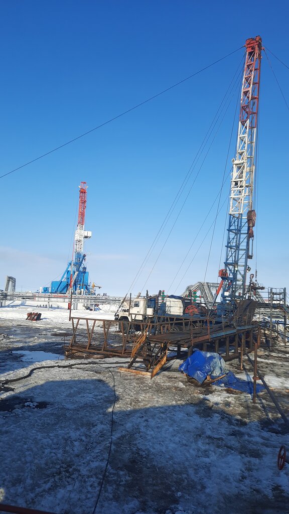 Madencilik işletmeleri Куст № 10Н Пякяхинского месторождения, Yamal‑Nenets Özerk Bölgesi, foto