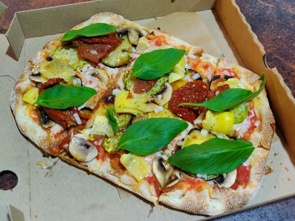 Pizzacılar Pizza Pazza, Moskova, foto