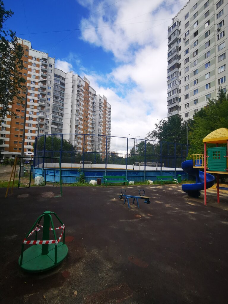Spor alanı Katok, Dvorovaya ploshchadka, Moskova, foto