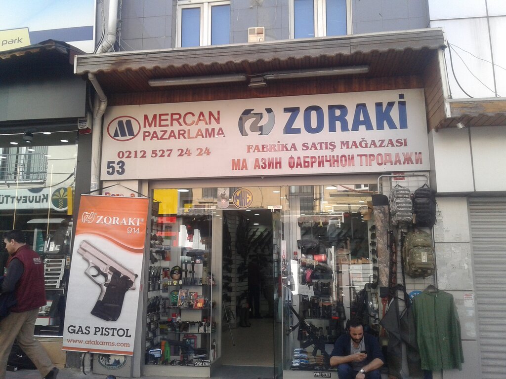 Silah ve koruma ürünleri Mercan Pazarlama, İstanbul, foto