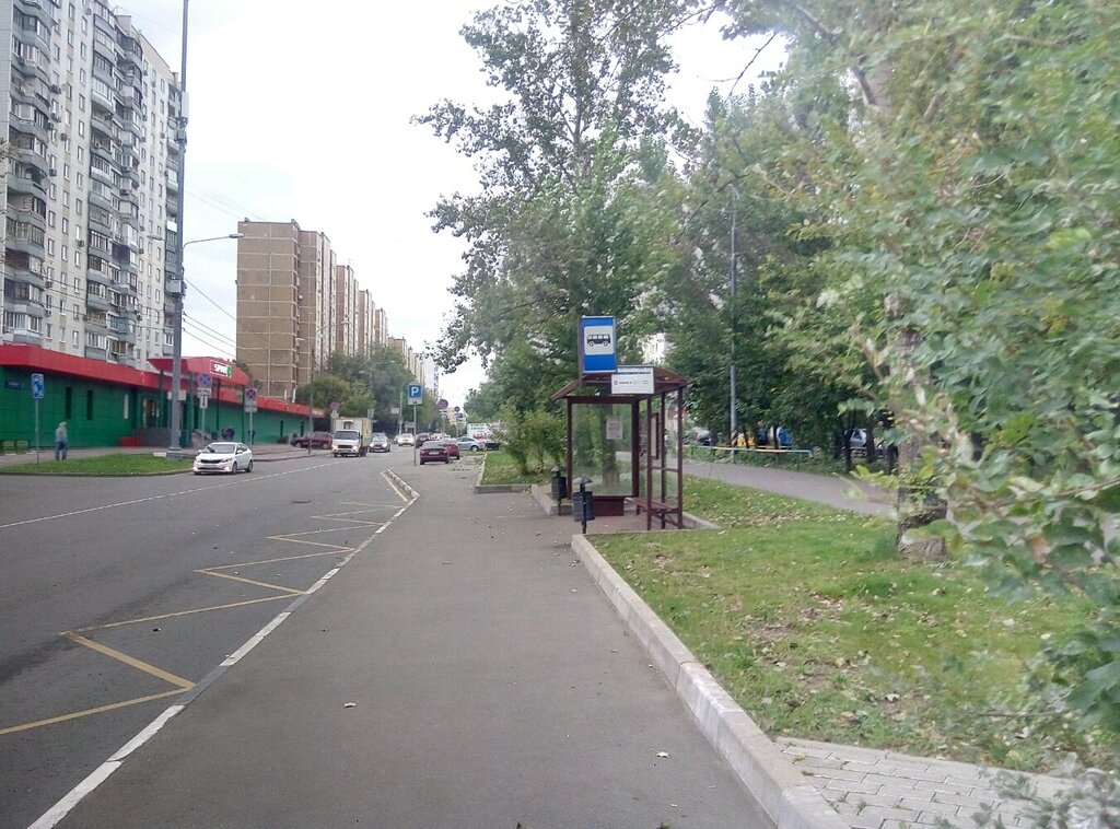 Toplu taşıma durağı МФЦ района Отрадное, Moskova, foto