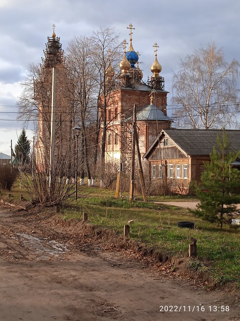 Kültür ocakları Шекшовский сельский дом культуры, İvanovskaya oblastı, foto