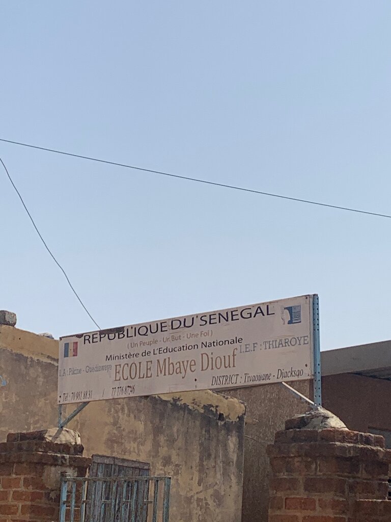 i̇lkokul School Mbaye Diouf, Dakar, foto