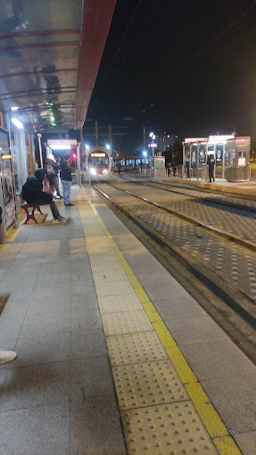Hızlı ulaşım istasyonu Erciyes Üniversitesi Tramvay İstasyonu, Kayseri, foto