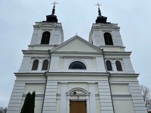 Kościół św. Jana Chrzciciela w Bieniakoniach (Kascielny Lane No:3, Agricultural Settlement of Bieniakoni), katolik kiliseleri  Grodnenskaya oblastından