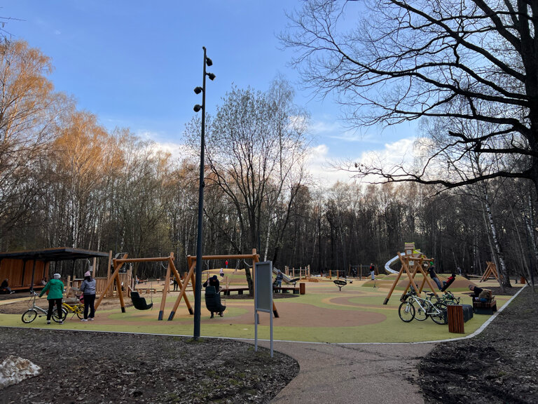 Oyun alanı Playground, Moskova, foto
