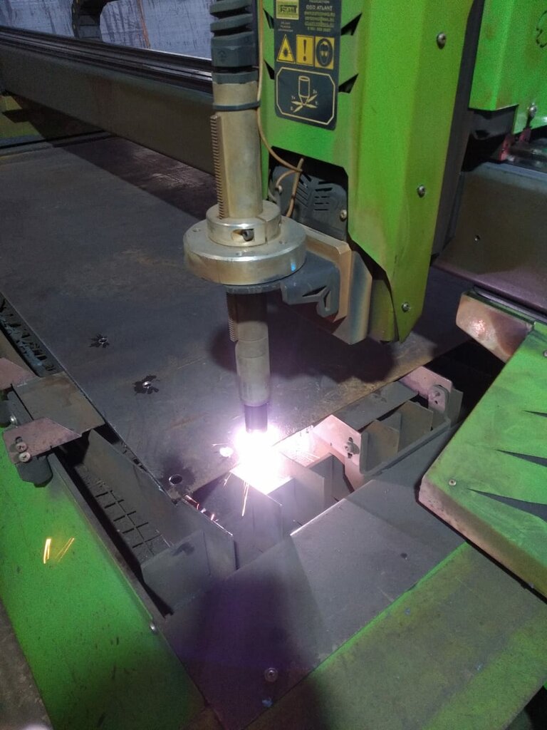 Plazma metal kesimi MS-Pro, Reutov, foto