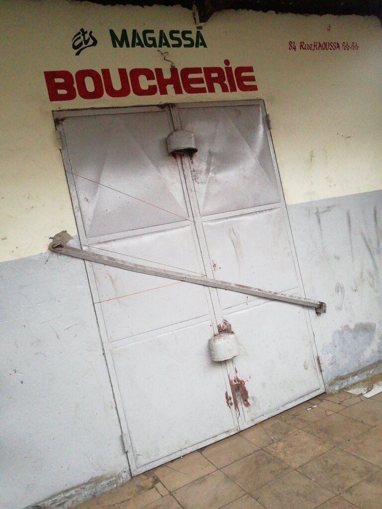 Kasap, şarküteri Ets Magassa, Brazzaville, foto
