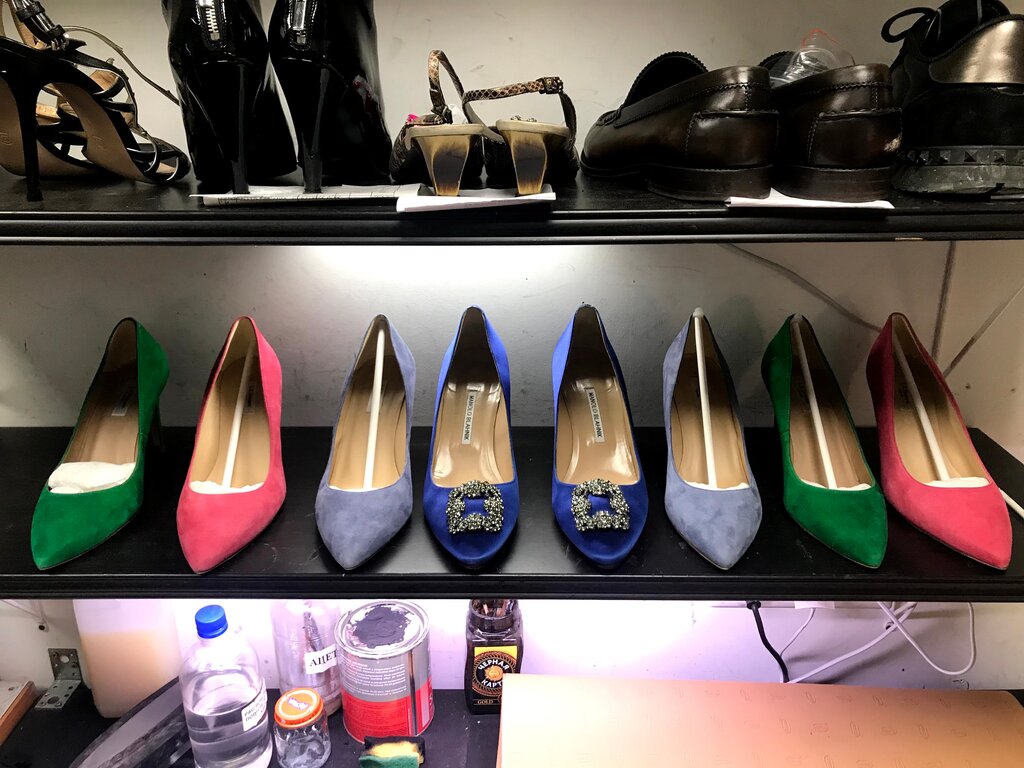 Ayakkabı tamiri Workshop, Moskova, foto