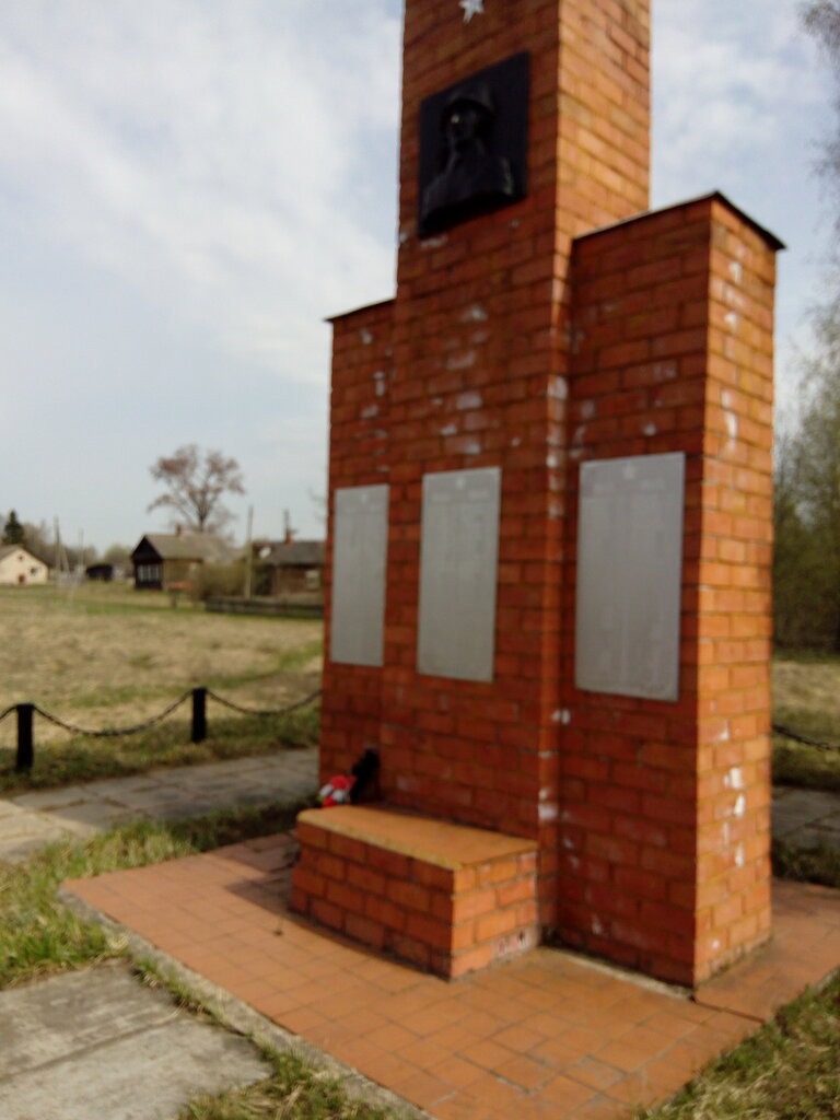 Anıt, heykel Обелиск землякам-защитникам, İvanovskaya oblastı, foto