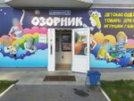 Озорник (Belovezhskaya ulitsa No:13к1, mikrorayon Antipino), çocuk mağazaları  Tiumen'den