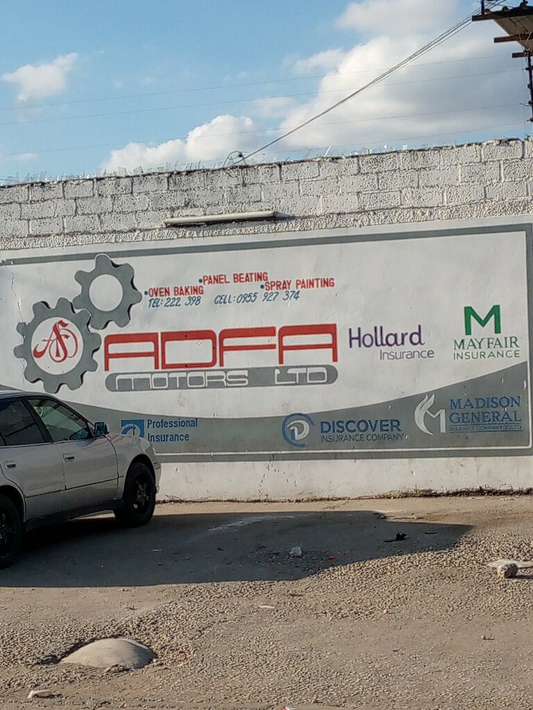 Otomobil servisi Adfa Motors Ltd, Lusaka, foto